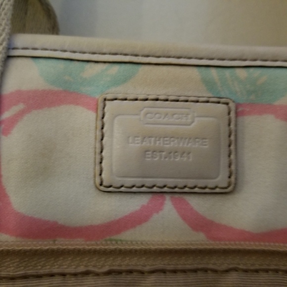 Coach | Bags | Coach Pastel Monogram Bag | Poshmark